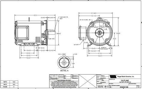 Gt0212 Marathon 5 Hp 3600 Rpm 182tc Frame Odp C Face Rigid Base 230