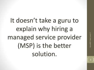 Guru MSP PPT