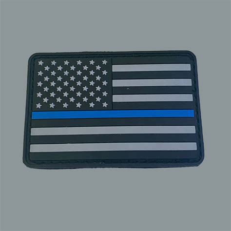Cbp And Ofo Thin Blue Line Pvc Patch Vint Hill Designs