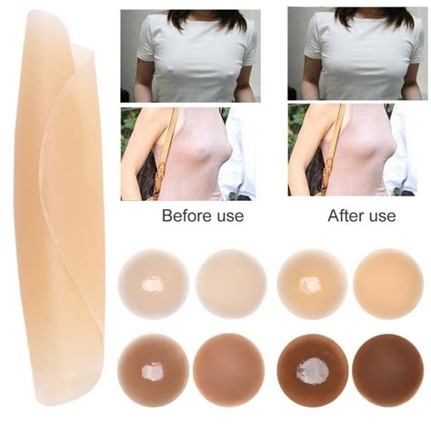 Zxyouping 1 5 Pairs Women Silicone Nipple Covers Invisible Self