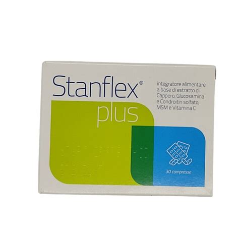 Stanflex Plus Integratore Per Cartilagini 30 Compresse Tuttofarma