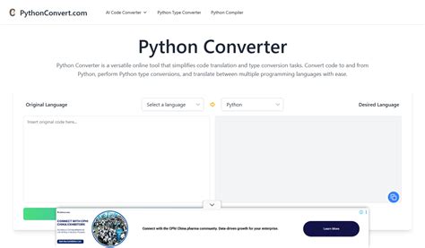 Python Converter Online Tool For Code Conversion And Syntax Translation