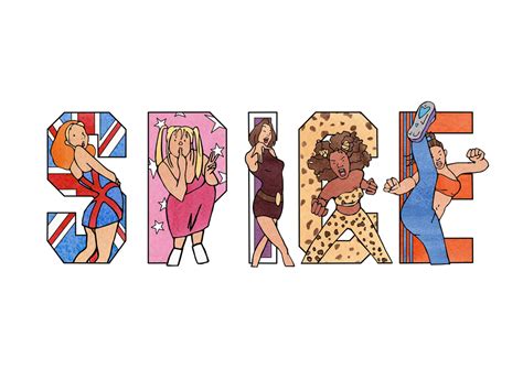 25 Ideeën Over Spice Girls Art And Drawings ️ Spice Girls Mensen