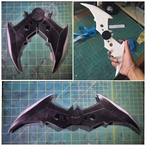 Batman Batarang Template Diy Foldable Batarang With Template Skni