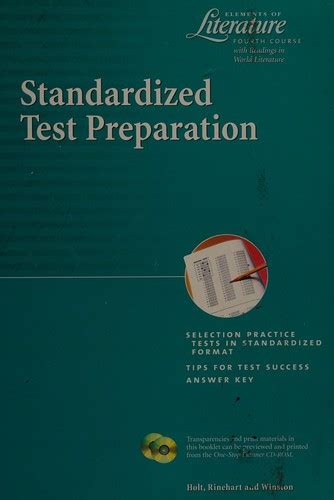 Standardized Test Preparation By Bob Partain Open Library