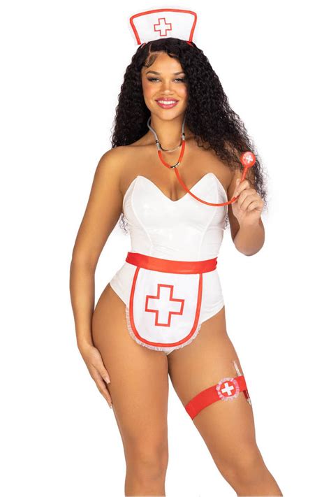 Nurse Costume Kit Nurse Hat And Stethoscope