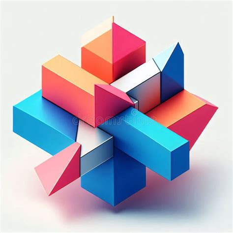 Geometric Sequences Exponential Generative Ai For Illustratio Stock Illustration Illustration