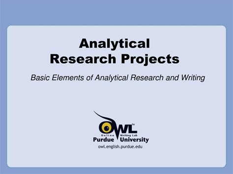Ppt Analytical Research Projects Powerpoint Presentation Free