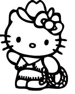 Hello Kitty Black And White