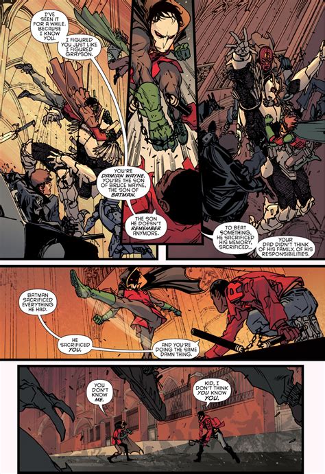 Robin Damian Wayne Vs Duke Thomas Robin War Comicnewbies