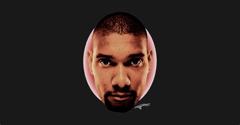 Tim Duncan Big Face Tim Duncan T Shirt Teepublic