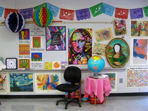 High School Art Classroom Artjullll