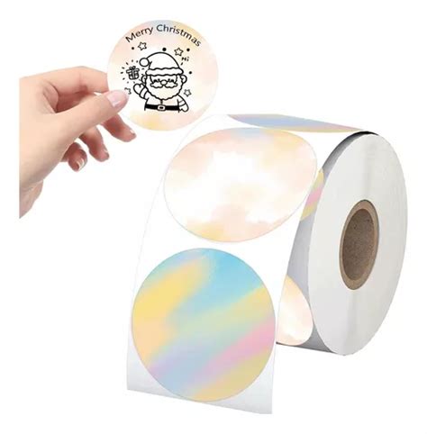 Adesivos Térmicos Diretos Color Circle De 2 Polegadas Autoad Parcelamento Sem Juros