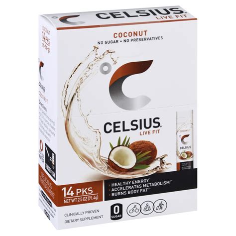 Celsius Coconut Powder Fig App