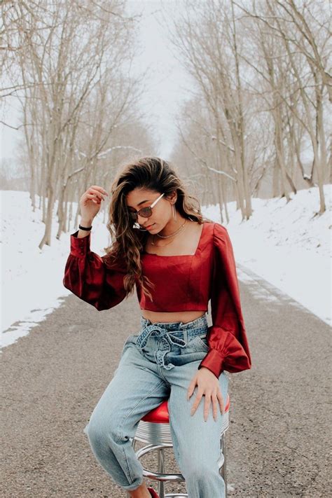 Red Crop Top Outfit