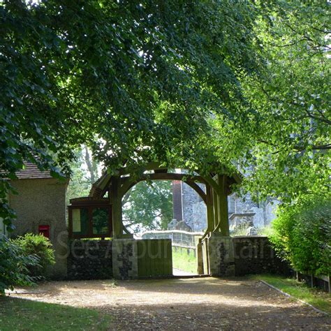 St Michael And All Angels Church Throwley Kent See Around Britain