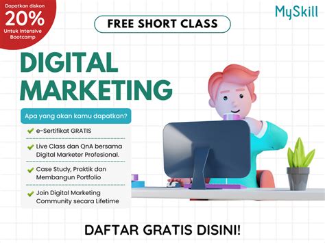 Kelas Digital Marketing Gratis And Bersertifikat Myskill