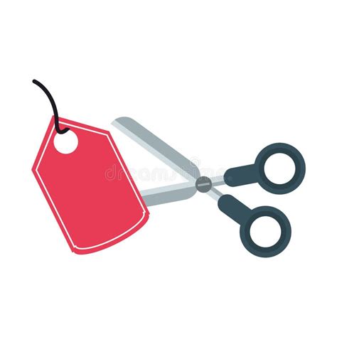 Scissor Cutting Mark Stock Illustrations 198 Scissor Cutting Mark