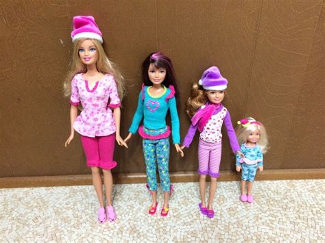 Barbie Sister Skipper Stacie Chelsea A Perfect Christmas Night Pj Dress