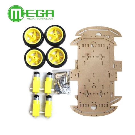 WD Smart Robot Car Chassis Kits Met Speed Encoder Vicedeal