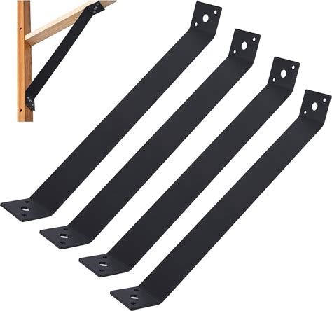 4 Pcs 11 X 1 1 2 45 Degree Support Bracket 45 Degree