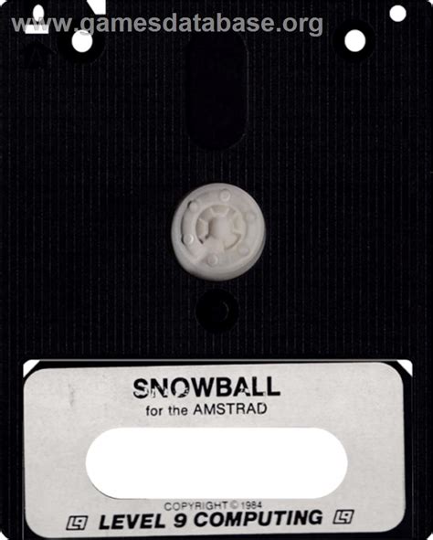 Snowball Amstrad Cpc Artwork Cartridge