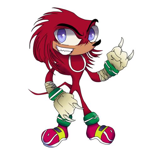 My Knuckles Redesign Sonicthehedgehog
