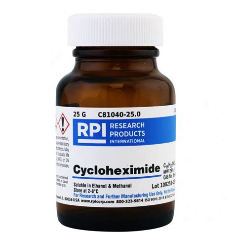 25 G 66 81 9 Cycloheximide 30tx88c81040 250 Grainger