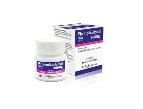 Phenobarbital 100 Mg Chea Chamnan Laboratoire Coltd