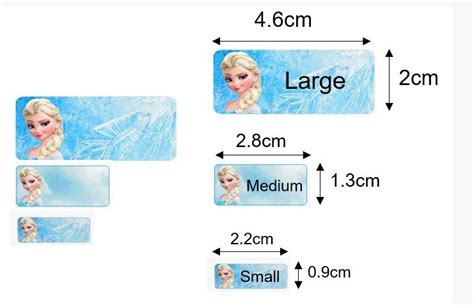 Frozen Elsa Name Stickers On Carousell