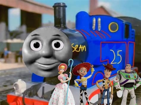 Woody Buzz Jessie And Bo Peep Meets Sean Me By Thomasfan16512 On Deviantart
