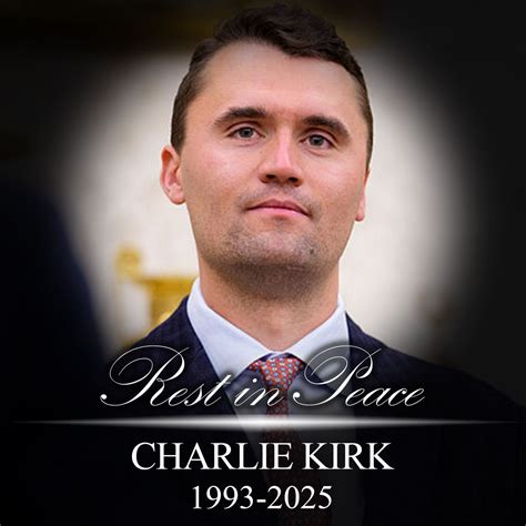 Fox Rest In Peace Charlie Kirk The Conservative Firebrand And