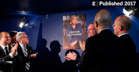 Marine Le Pens Canny Use Of Gender In Her Campaign The New York Times