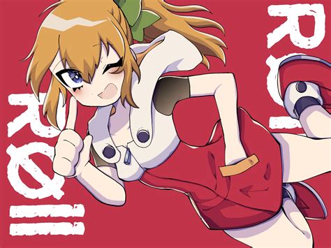 Roll Mega Man Drawn By Koshianpancake Danbooru