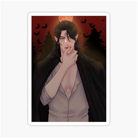 Vampire Mobei Jun Sticker For Sale By Popipurin Redbubble