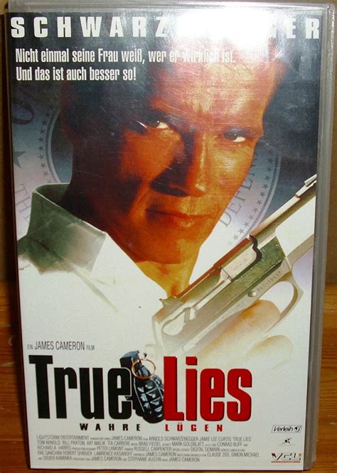 True Lies Vhs Schwarzenegger Arnold Curtis Jamie Lee Carrere