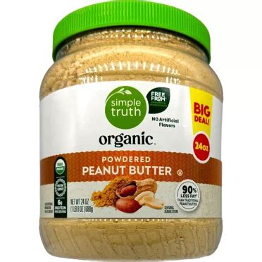 Pbfit Organic Peanut Butter Powder 30 Ounce