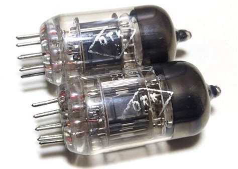 6n5p Tube Black Boxed Anode Audiophile Double Triode Pair 2pcs Vii