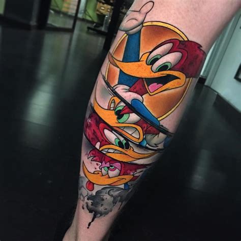 Woody The Woodpecker Tattoo Best Tattoos In Movies Pt2 Inked