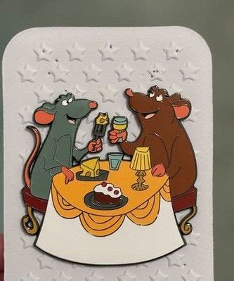 Pin Ratatouille 3 Jumbo Fantasy Remy And Emile Eating Dinner Cheese