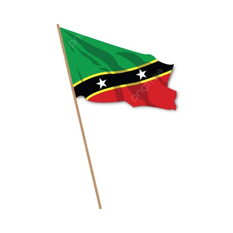 National Flag Vector Hd Images Saint Kitts And Nevis National Flag