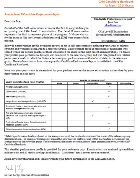 Caia Exam Grading Passing Score And Results Release Dates
