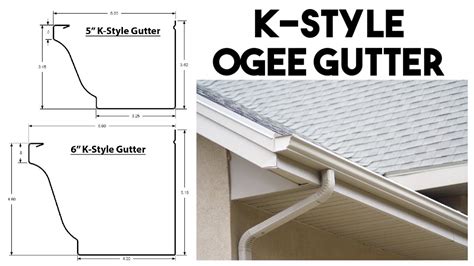What Is K Style Seamless Gutter And How To Measure For Gutter Guards