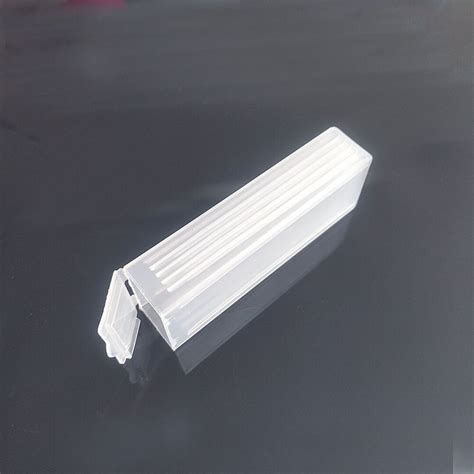 5pcs Glass Reusable Single Concave Microscope Blan Vicedeal