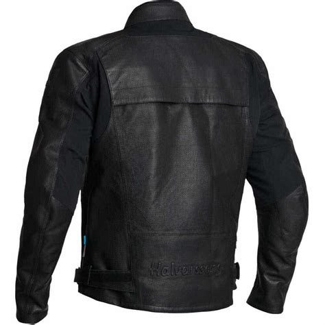 Halvarssons Mangen Perforated Waterproof Leather Jacket Motorcycle