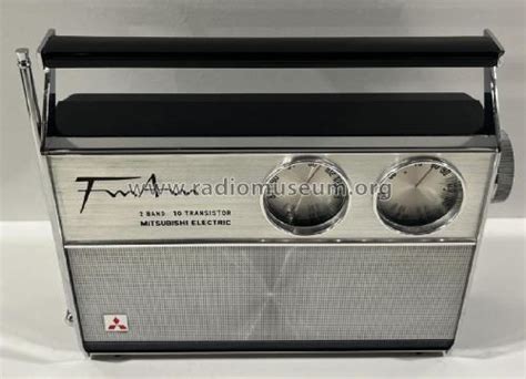Fm Am 2 Band 10 Transistor Fx 323 Radio Mitsubishi Electric