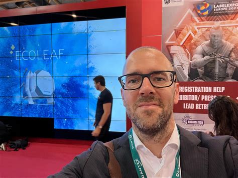 Dennis Siepmann On Linkedin Ecoleaf Labelexpo2023 Actega