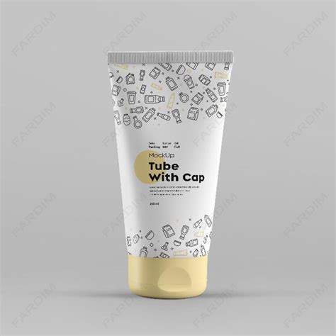 موکاپ بسته بندی کرم دانلود طرح