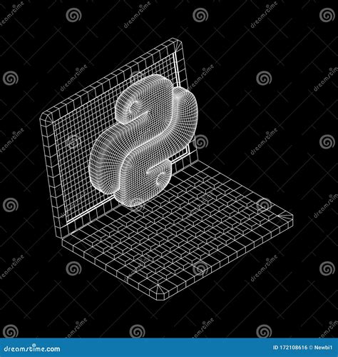 Sinal De Idioma Do Código Python Ilustração Do Vetor Ilustração De