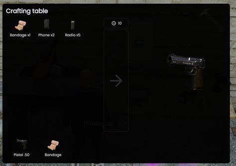 Craftingsystem [ox Lib Ox Inventory] Fivem Releases Cfx Re Community